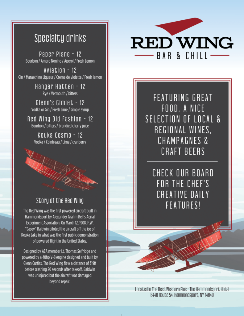Red Wing Bar & Chill - The Hammondsport Hotel