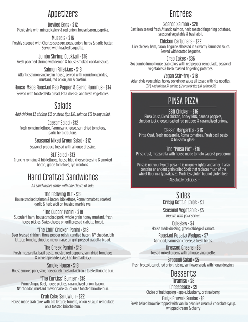 Red Wing Bar & Chill - The Hammondsport Hotel