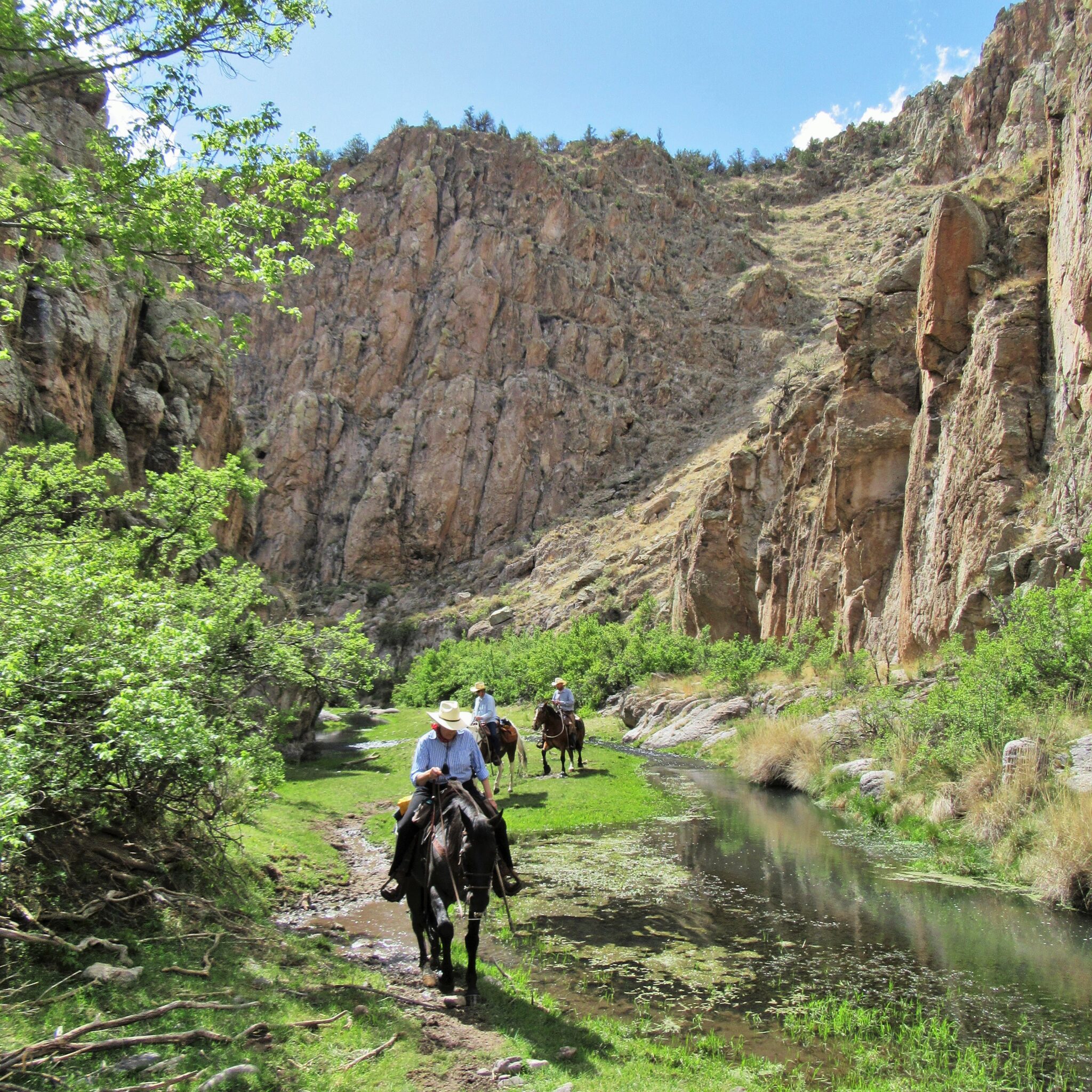 New Mexico Horseback Riding at Geronimo Trail Guest Ranch